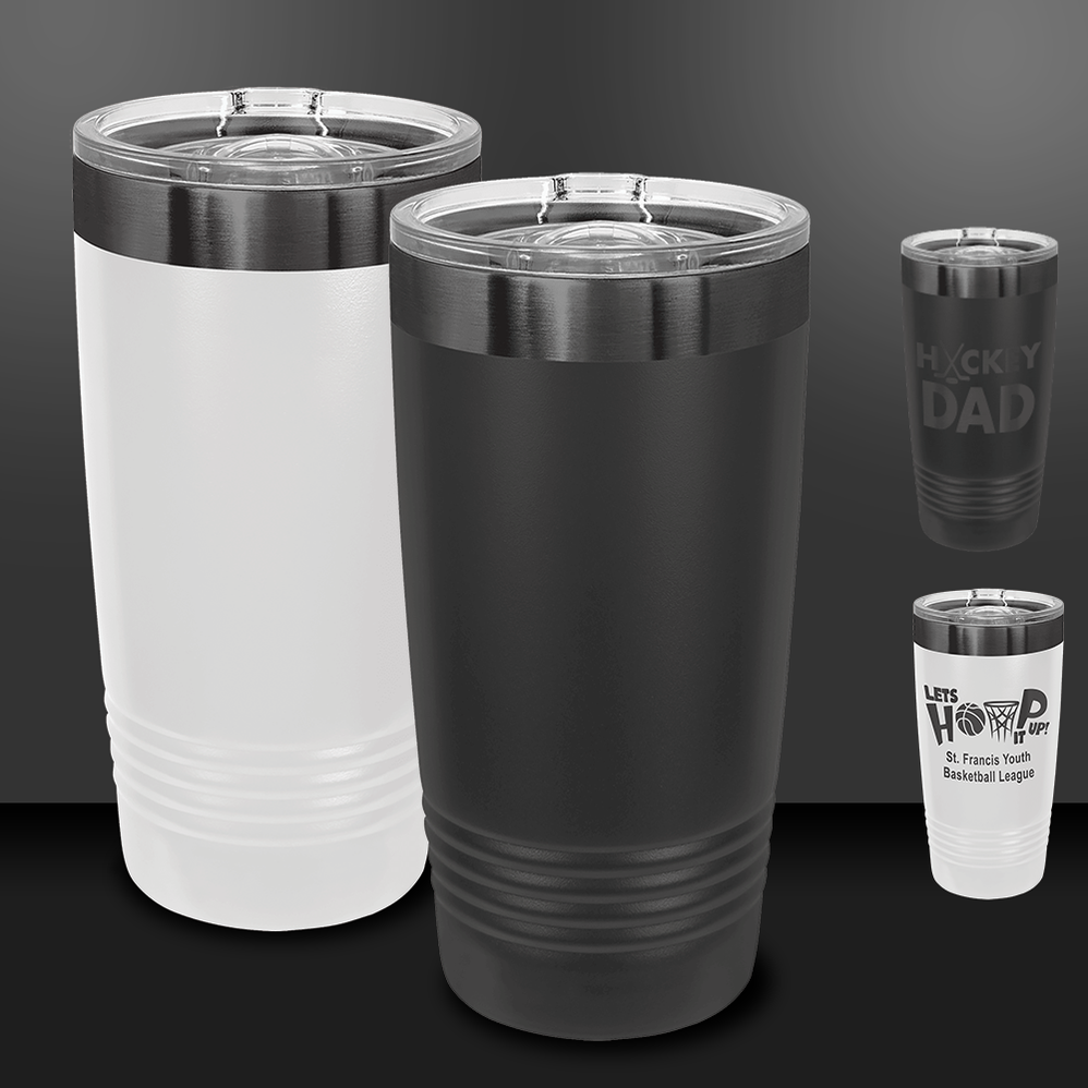 20 oz Blank Stainless Steel Tumblers Insulated Metal Cups and Wine ...