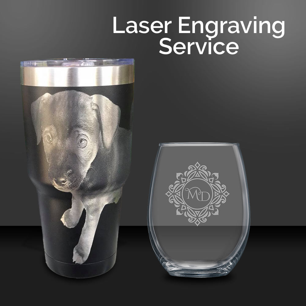 Laser Engraving Service — Bulk Tumblers
