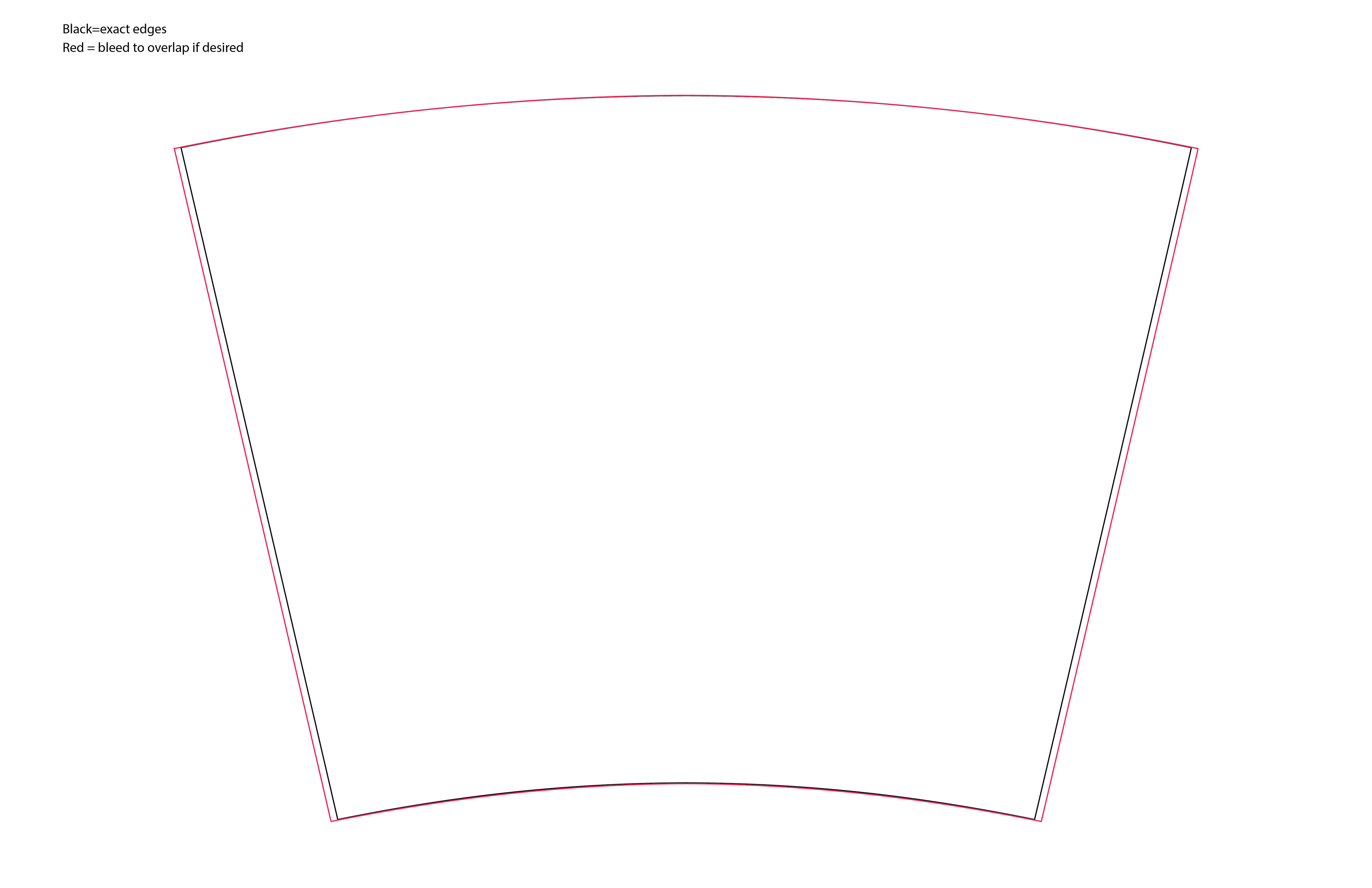 Design Template - 32 oz Tapered Slim — Bulk Tumblers