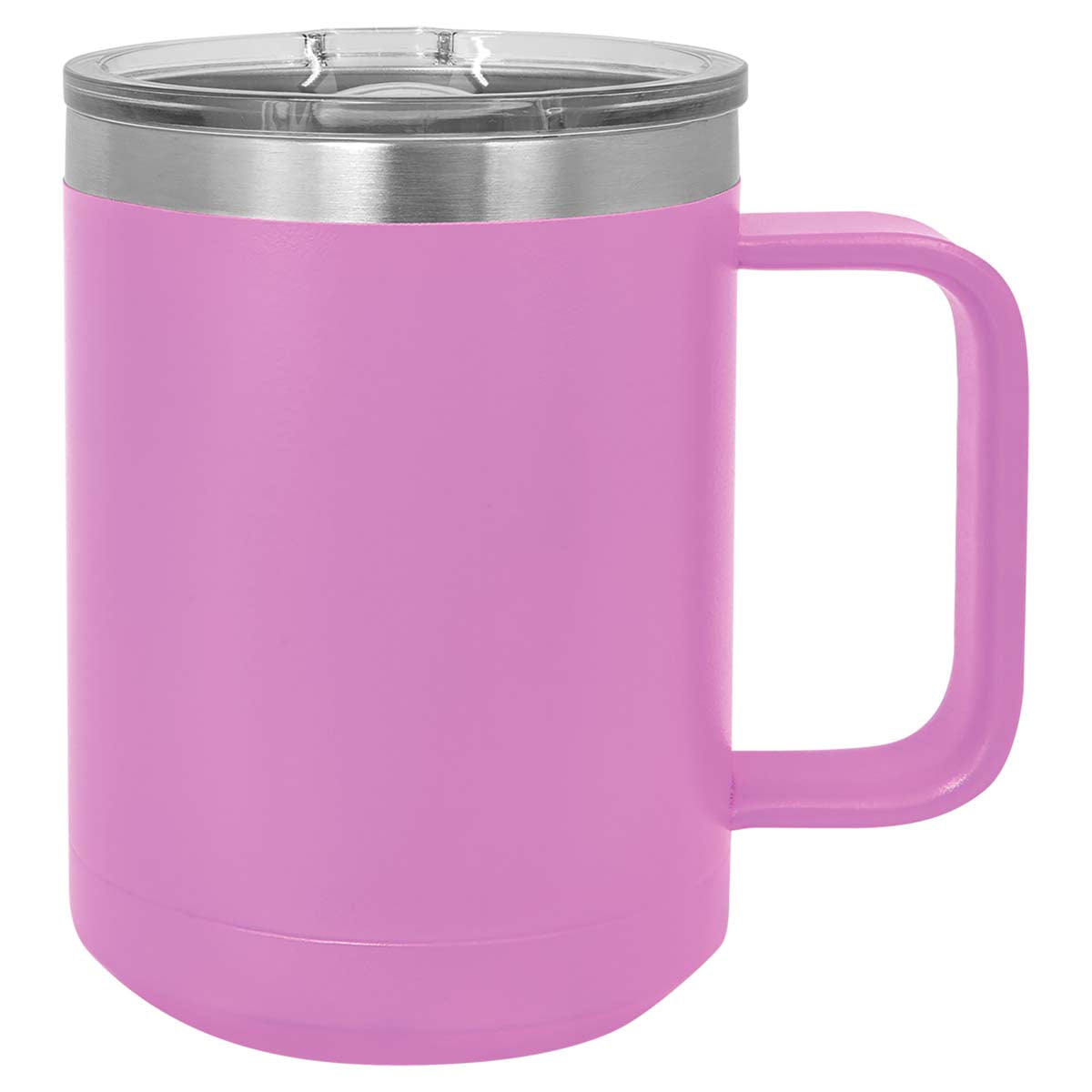 Blank 15 oz Stainless Steel Insulated Coffee Mug Powder Coated Double ...
