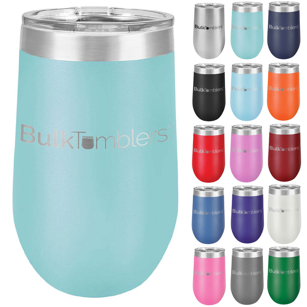 Personalized Text & Logo Tumblers - No Minimum Order — Bulk Tumblers